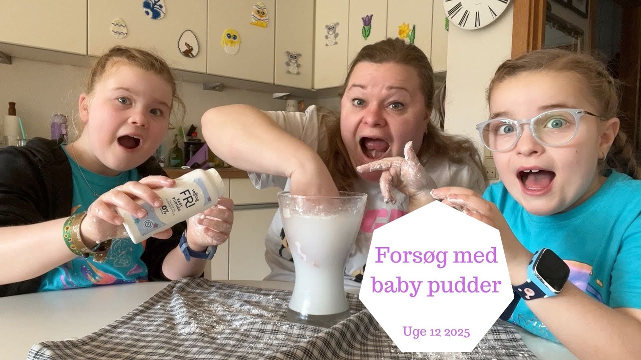 Forsøg med Baby Pudder - YouTube