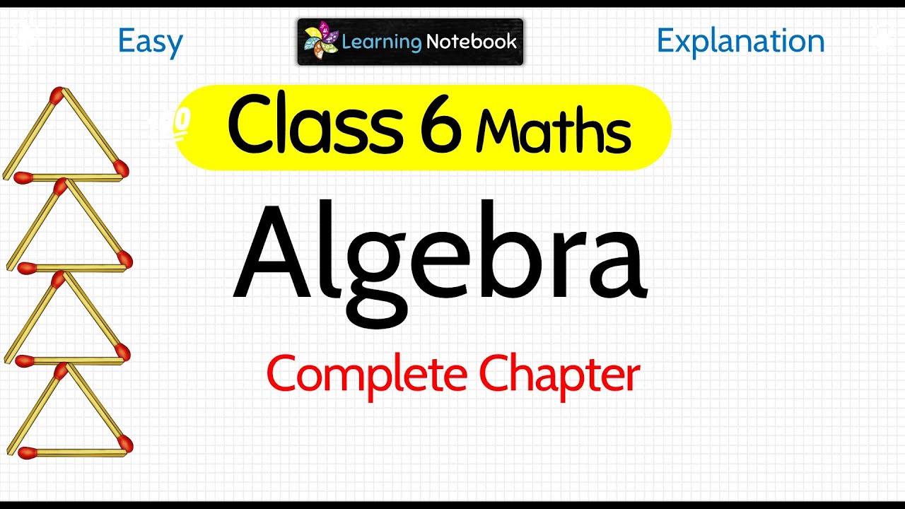 Class 6 Maths Algebra - YouTube