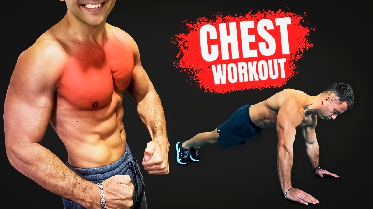 10 MIN CHEST WORKOUT AT HOME (FOR GROWTH) - YouTube