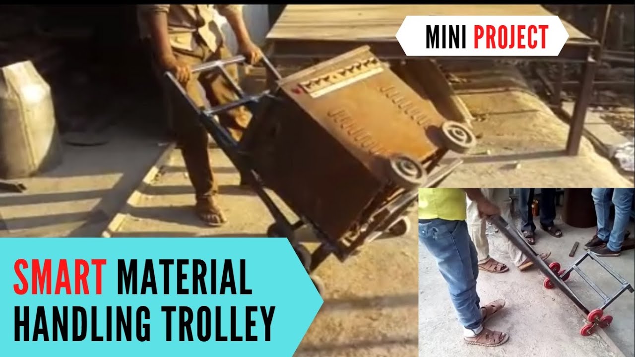SMART MATERIAL HANDLING TROLLEY | STAIR CLIMBING TROLLEY | INDUSTRIAL ...