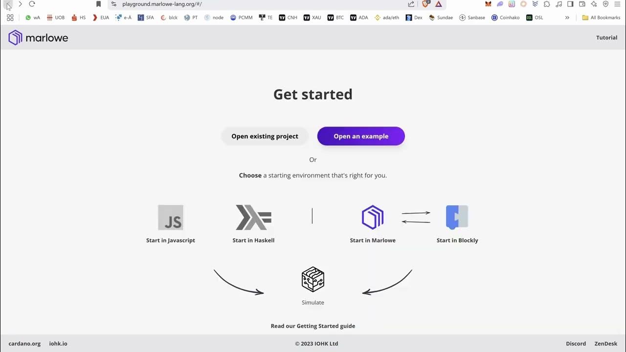 Starting in Marlowe Playground - YouTube
