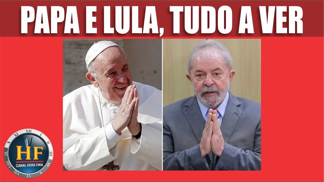 Papa FRANCISCO encontra com LULA – Papa e Lula, tudo a ver! - YouTube