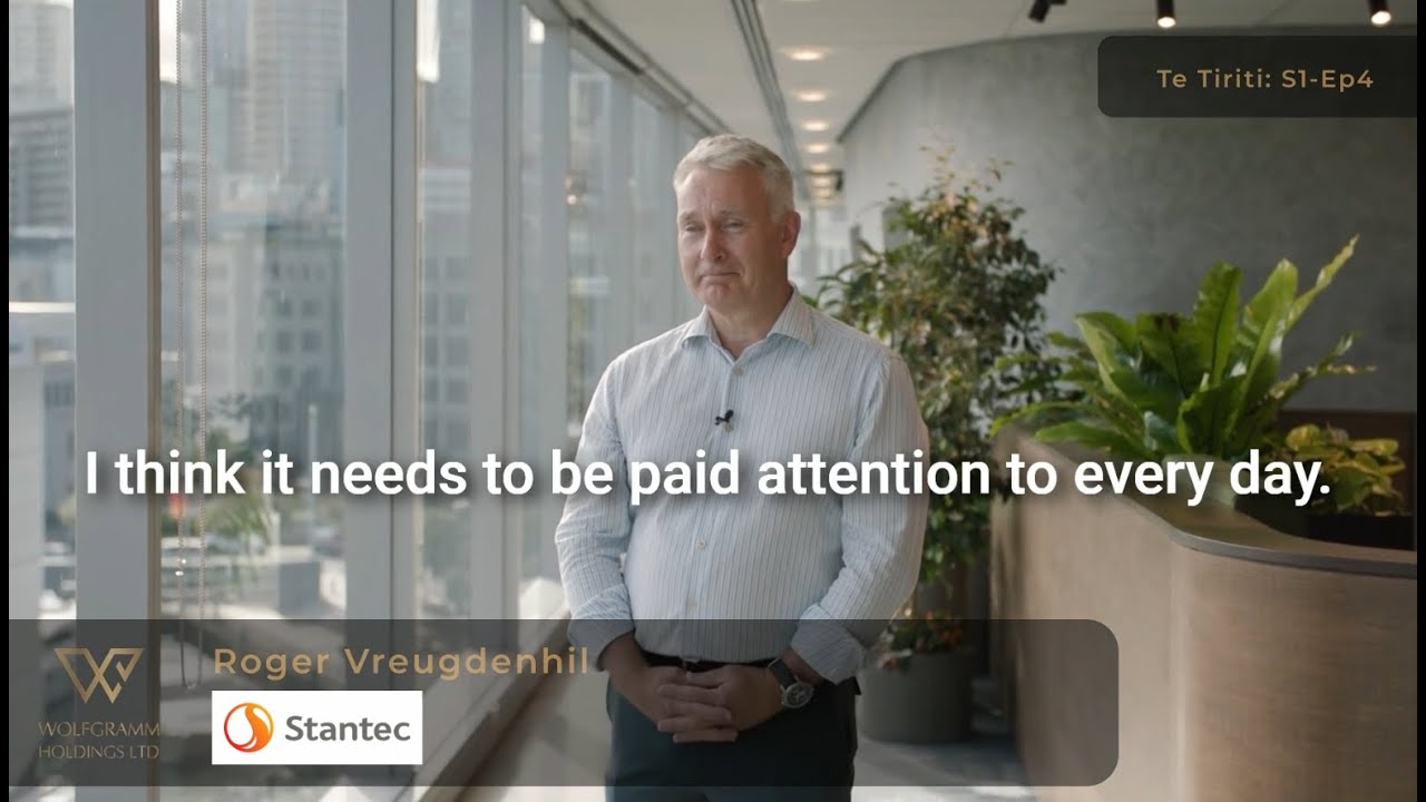 Roger V from Stantec talking about What NZers should know about Te Tiriti - EP 4 - YouTube