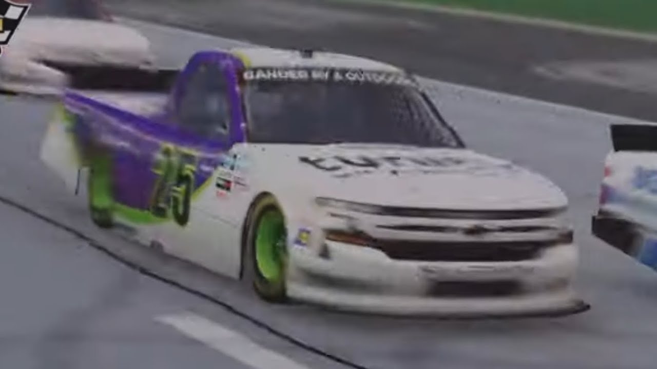 Awesome 7 Lap Race Win in NASCAR Heat 5 - YouTube