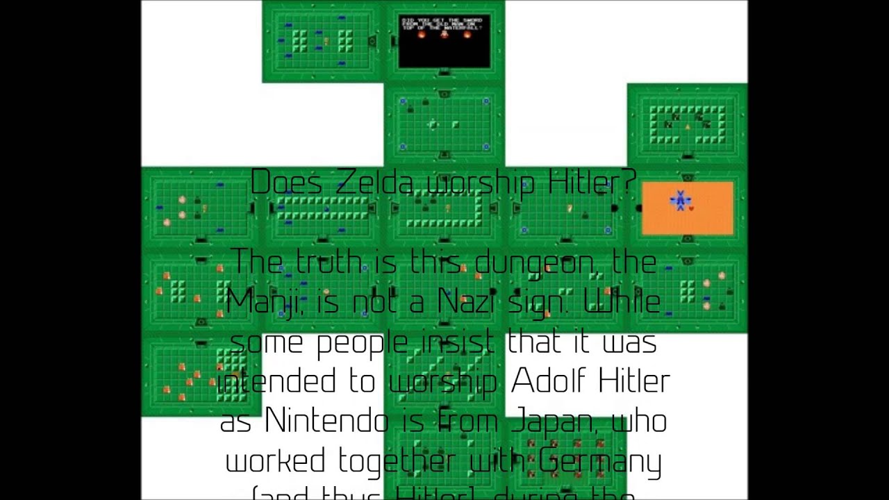 ZELDA CONSPIRACY THEORY - Does Zelda on NES worship Hitler? - YouTube