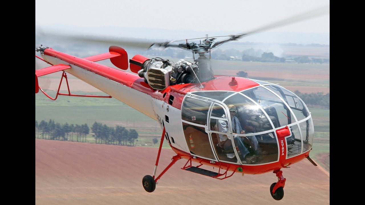 Aerospatiale Alouette III A2A - YouTube