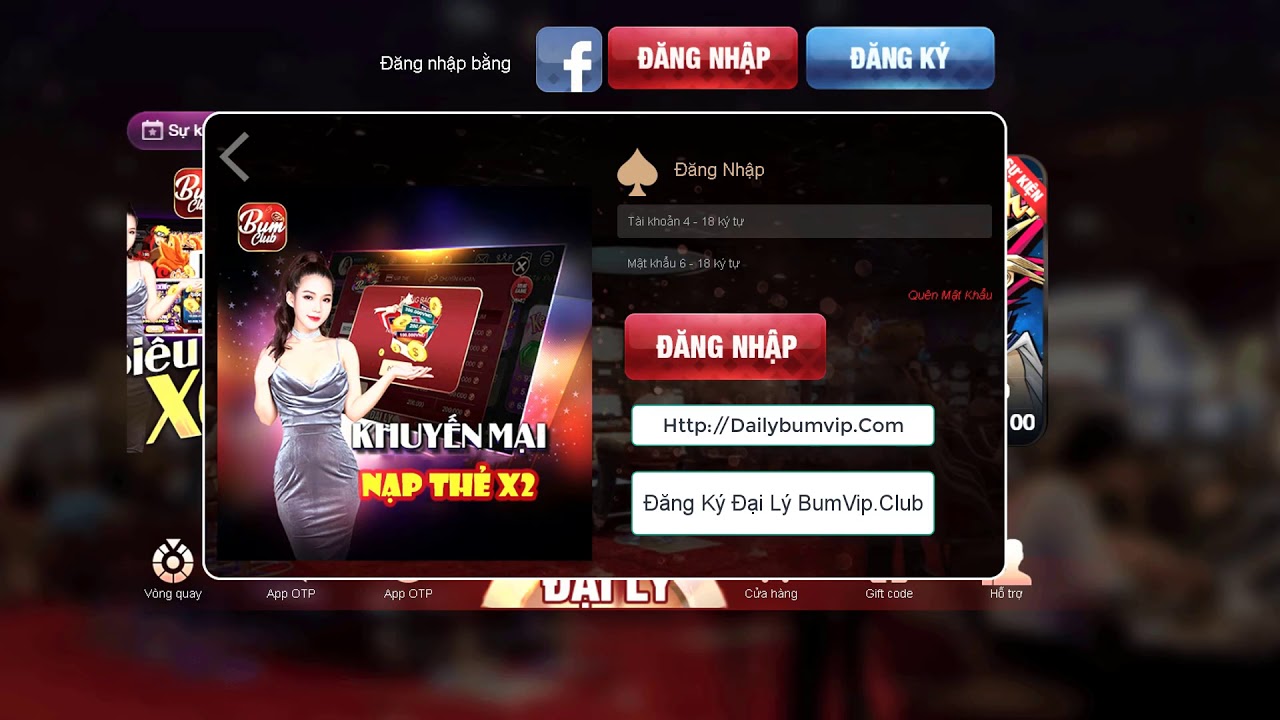Đăng Ký Đại Lý Game Bài Bumvip.Club [Dailybumvip.Com] - YouTube