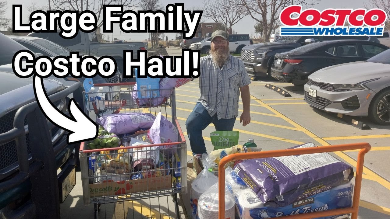 I'm Stocking Up at Costco for My HUGE Family! (After 3 Months) - YouTube