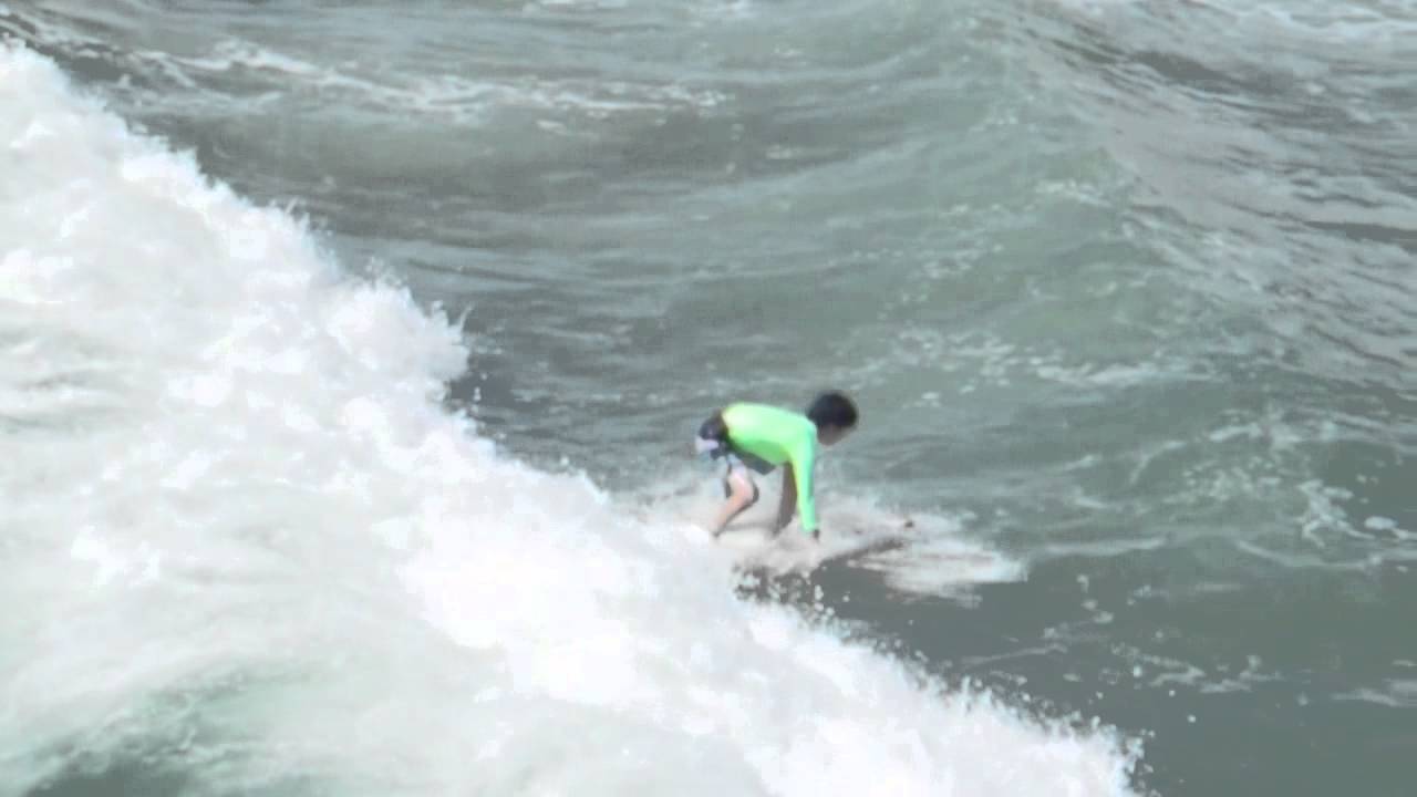 Gnarly Charley Overnight Surf Camp Session 1 - YouTube