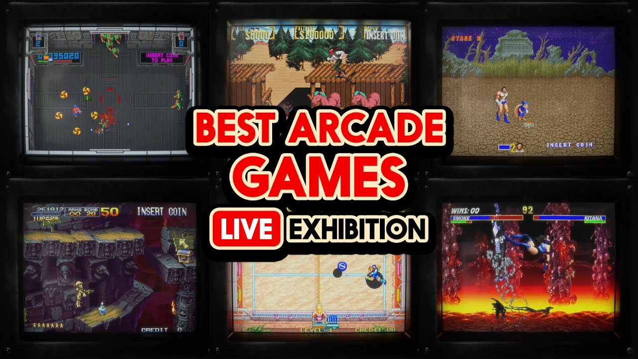 BEST Arcade Games | LIVE EXHIBITION - YouTube