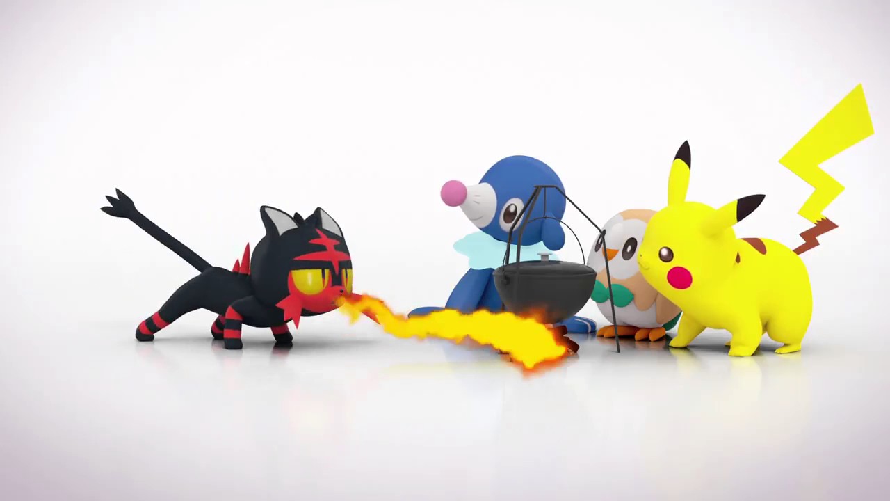 Pokemon Sun and Moon short animation (Always prepard for noting ) - YouTube