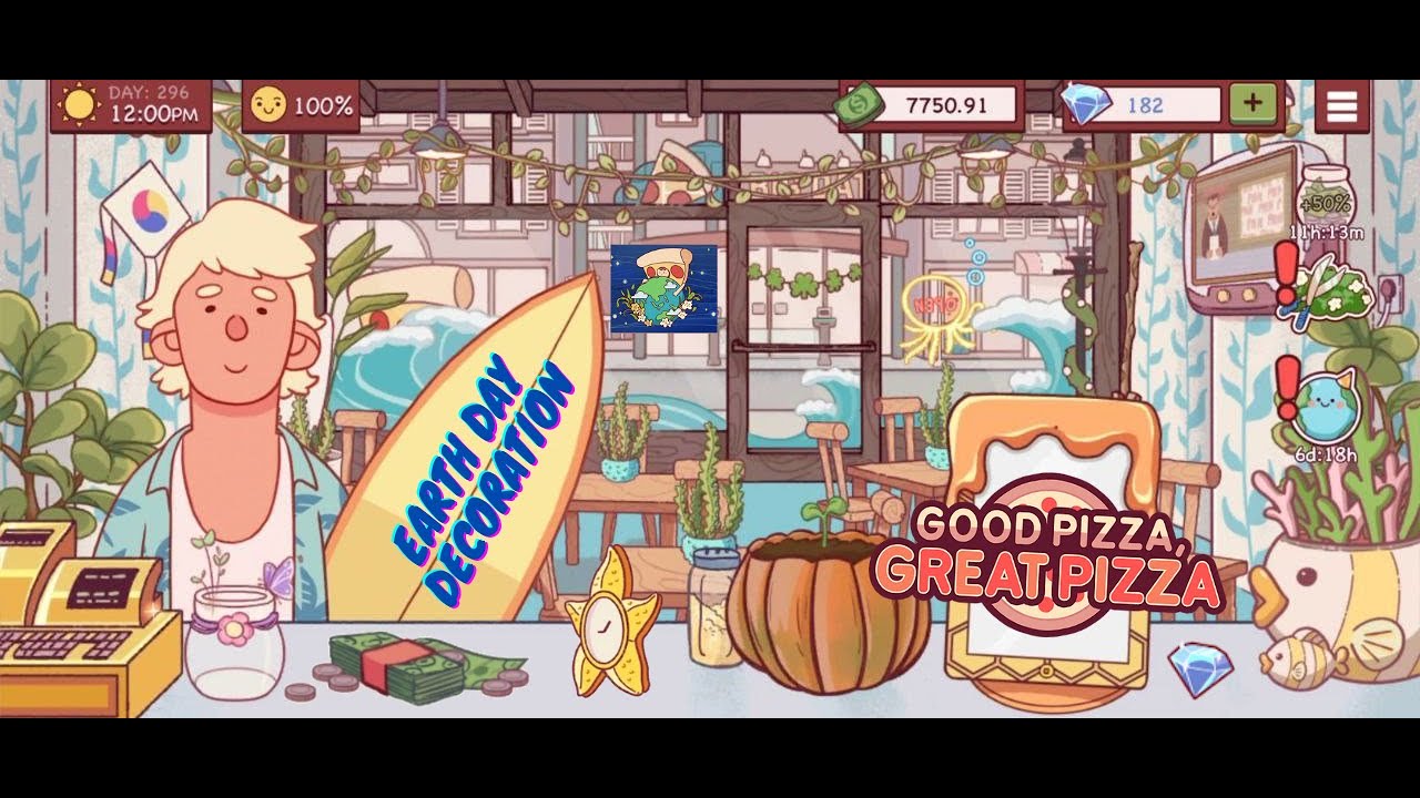 Earth Day Event Decorations - Good Pizza Great Pizza - YouTube