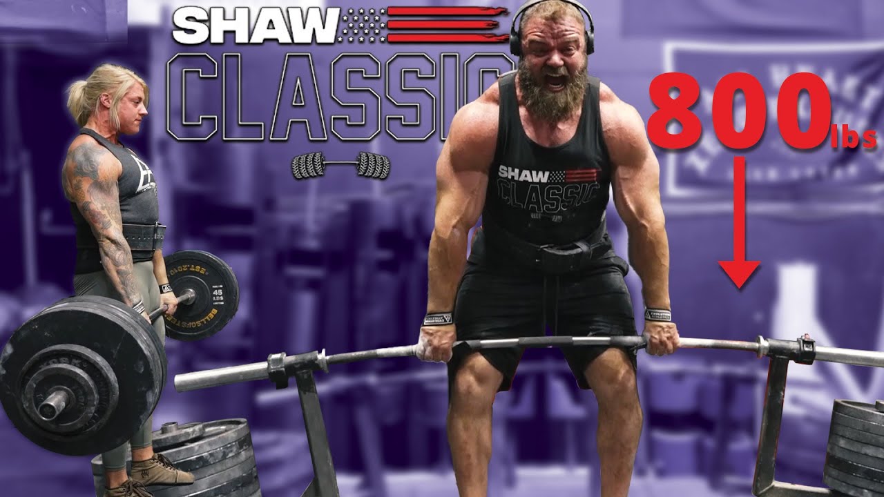 Road To the SHAW CLASSIC Pt.2 ( 800lbs Deadlift) - YouTube