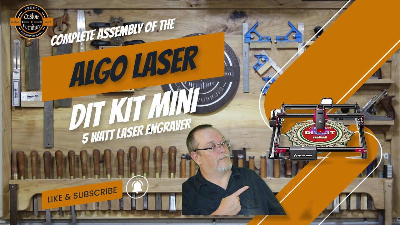 The Algo Laser DIY KIT MINI Laser Engraver: #laser #woodworking - YouTube