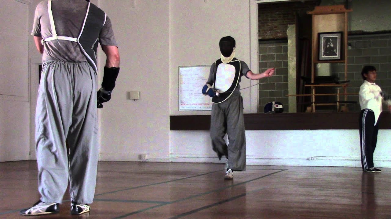 David Achilleus & Charlie Dobbs foil bout 2 of 2 7/26/14 - YouTube