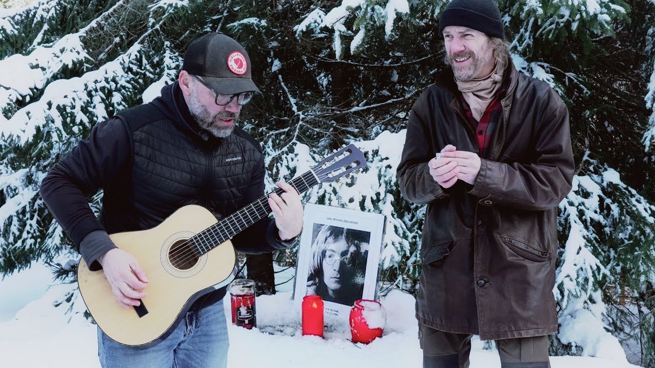 Remembering John Lennon, Imagine on the Spruce - U pomníku Johna ...