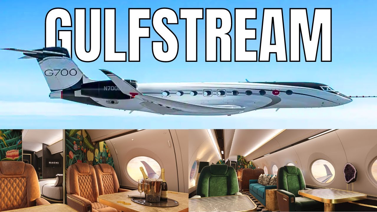 Inside This Unique Private Jet Gulfstream G700 Youtube