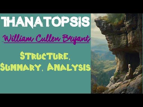 Thanatopsis by William Cullen Bryant | Structure, Summary, Analysis ...
