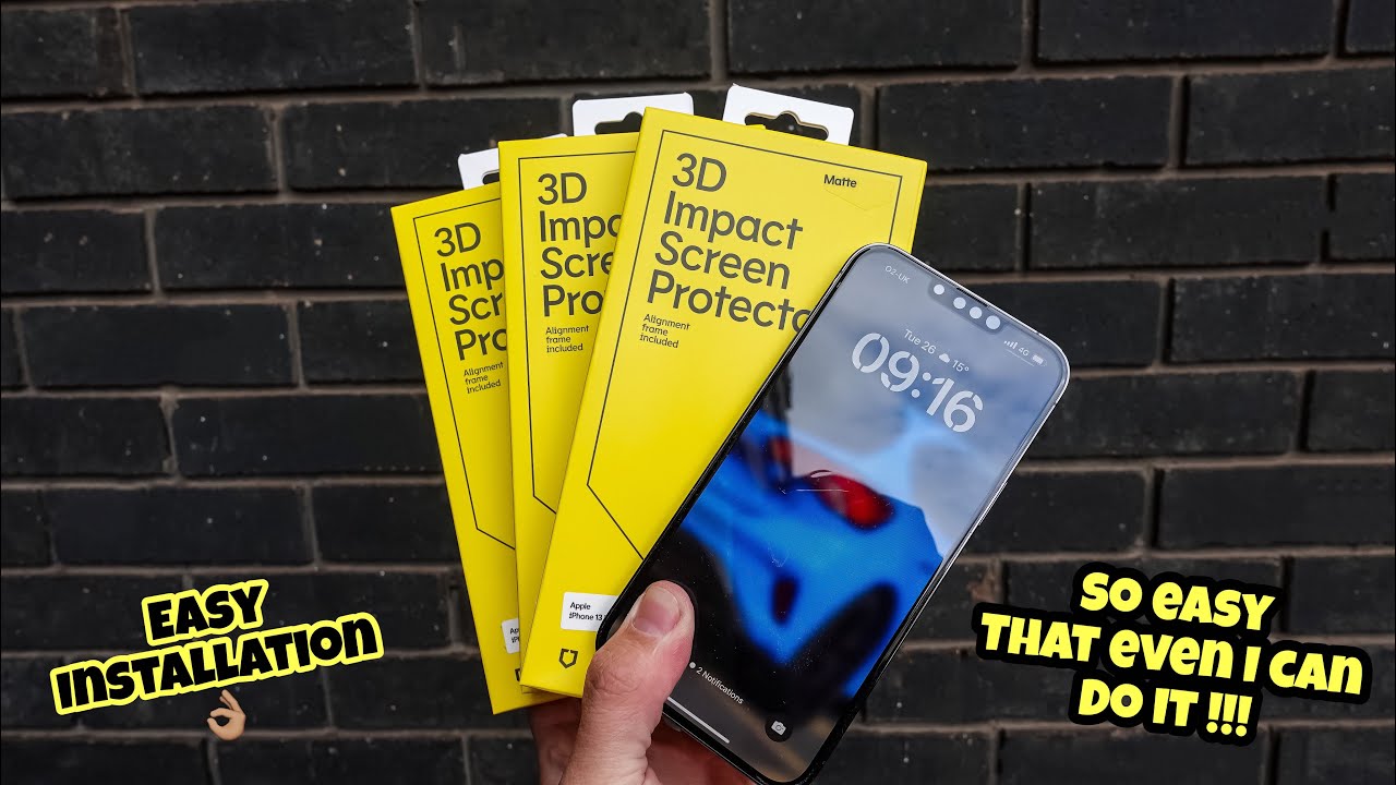 RhinoShield 3D Impact Privacy Screen protector for iPhone 13 Pro Max! - YouTube