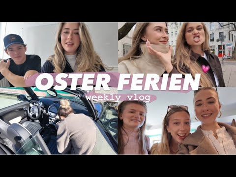 OSTER FERIEN VLOG: Abi Vorbereitung, shoppen mit Zoe, Alltag 💗 FEE ZOE