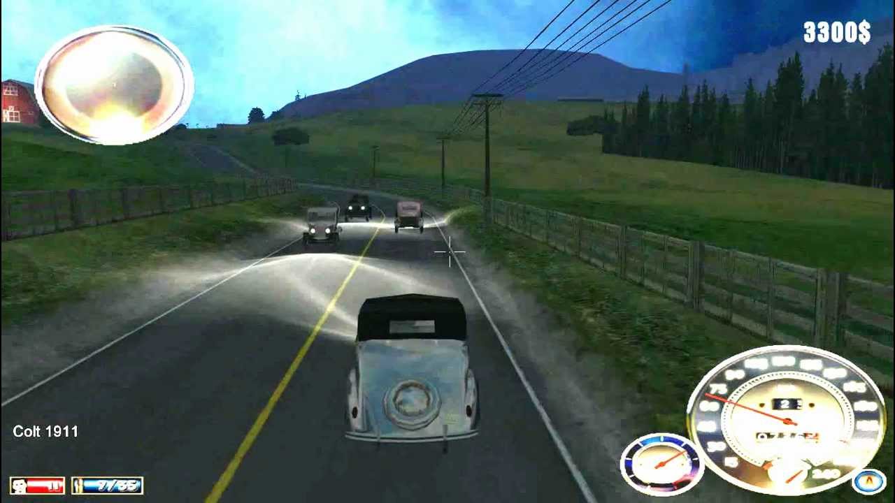 Game mafia 1 "gameplay" Driving with gangster car. 12-52-08-795.avi ...