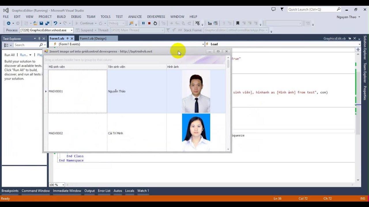 [DEVEXPRESS] Image into Gridcontrol (Read Image Url into GridView Devexpress VB.NET) - YouTube