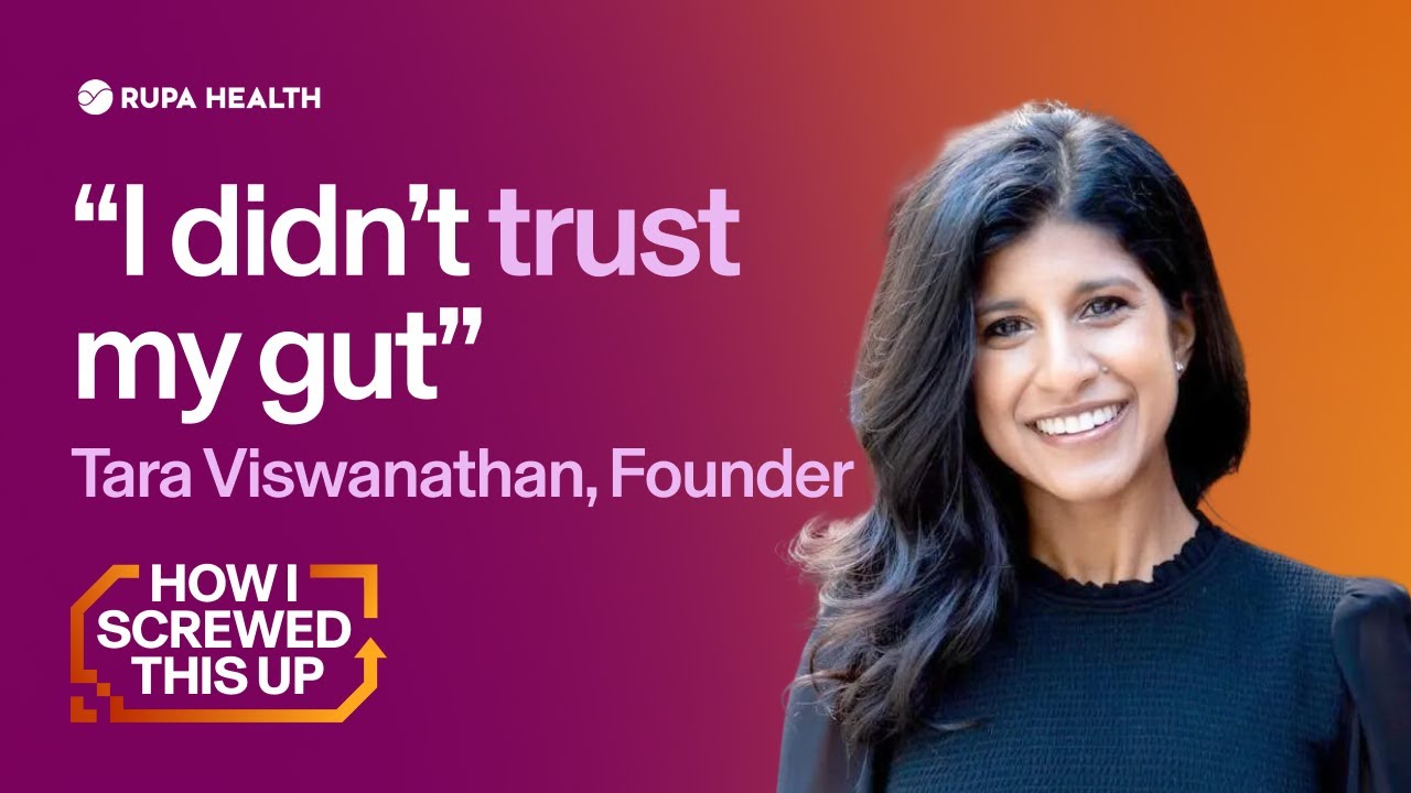 How Founder and Former CEO of Rupa Health Screwed up Hiring | How I ...