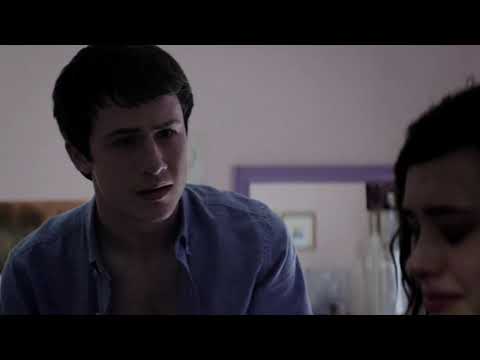 clay and hannah's emotional scene|13 reasons why|katherine langport and Dylan minnette|