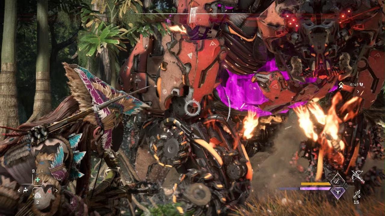 How to deal with Fireclaw ULTRA HARD Horizon Forbidden west - YouTube