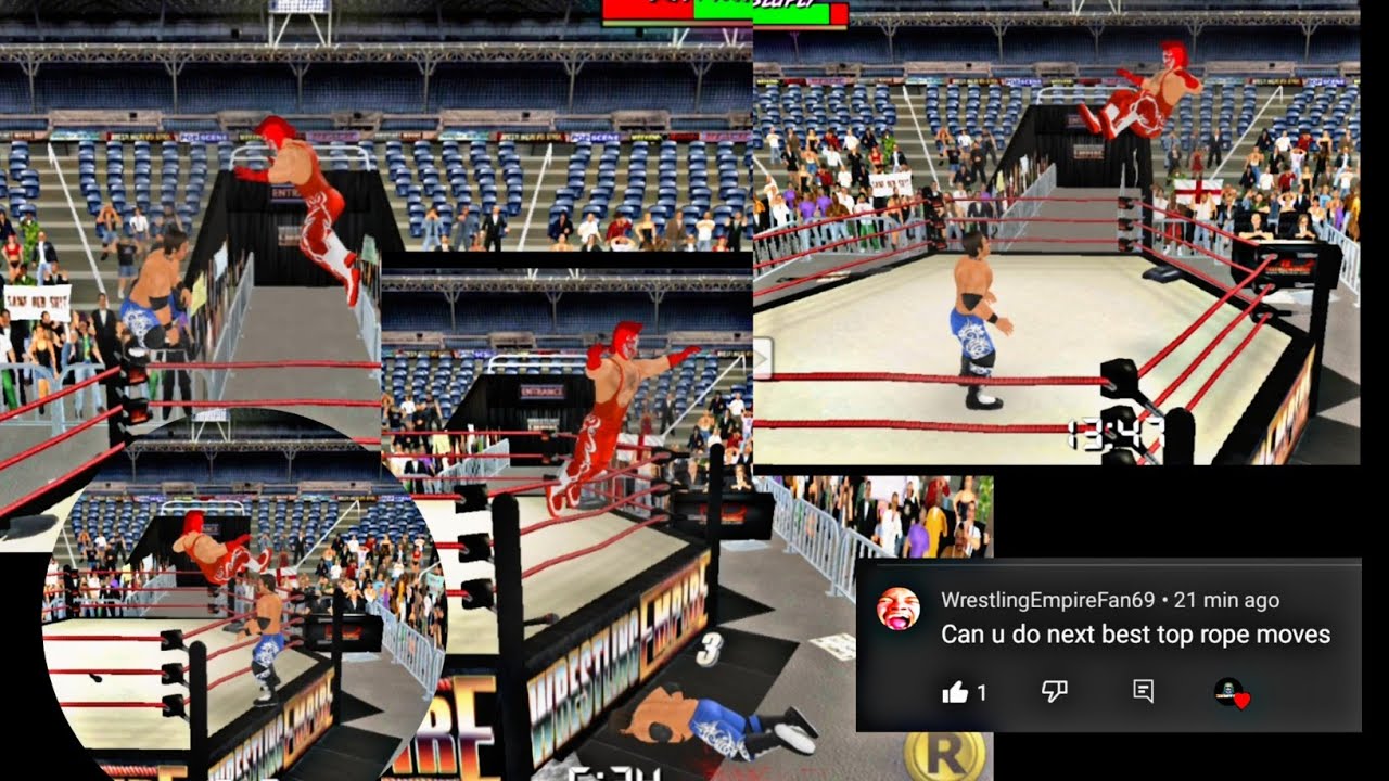 Top Rope Moves - Wrestling Empire (Tips and tricks) - YouTube