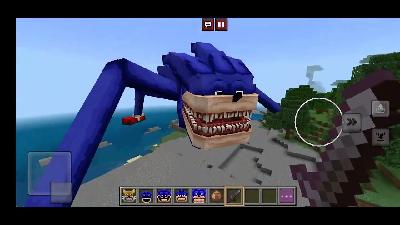 MİNECRAFT SHİN SONİC ADDON MOD. - YouTube