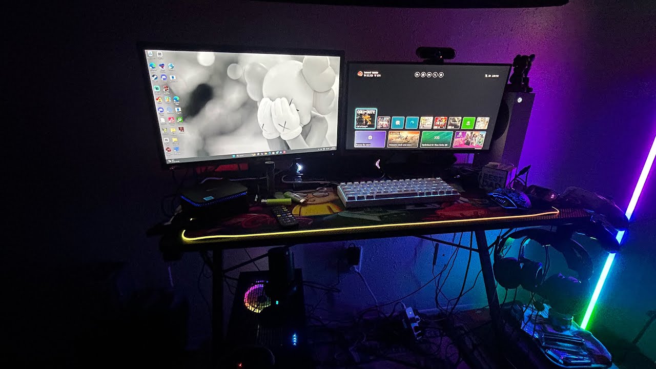 THE BEST BUDGET GAMING SET UP - YouTube