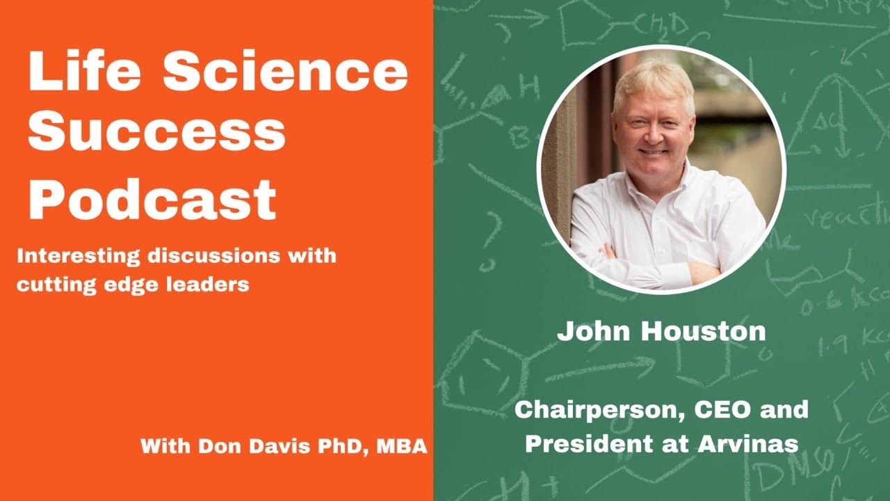 Pioneering Protein Degradation: Arvinas CEO John Houston's Vision - YouTube