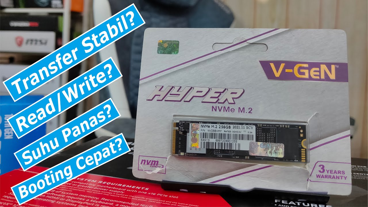 Review SSD NVME V-Gen Hyper Apakah Recommend? - YouTube