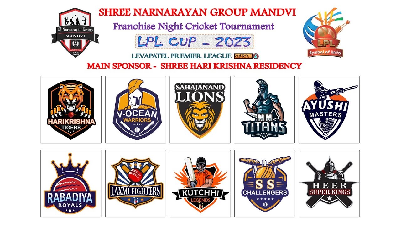 🔴Live -( Day 3) LPL Cup 2023 || Shree Narnarayan Group Mandvi - Night ...
