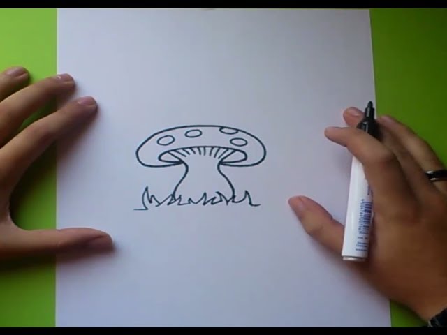 Cmo Dibujar Una Seta Kawaii Dibujos Fciles Paso A Paso DIBUJOS PARA
