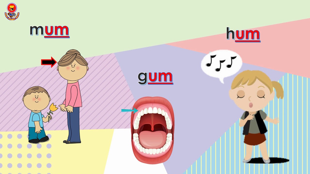 SHORT VOWEL (u) - um - YouTube