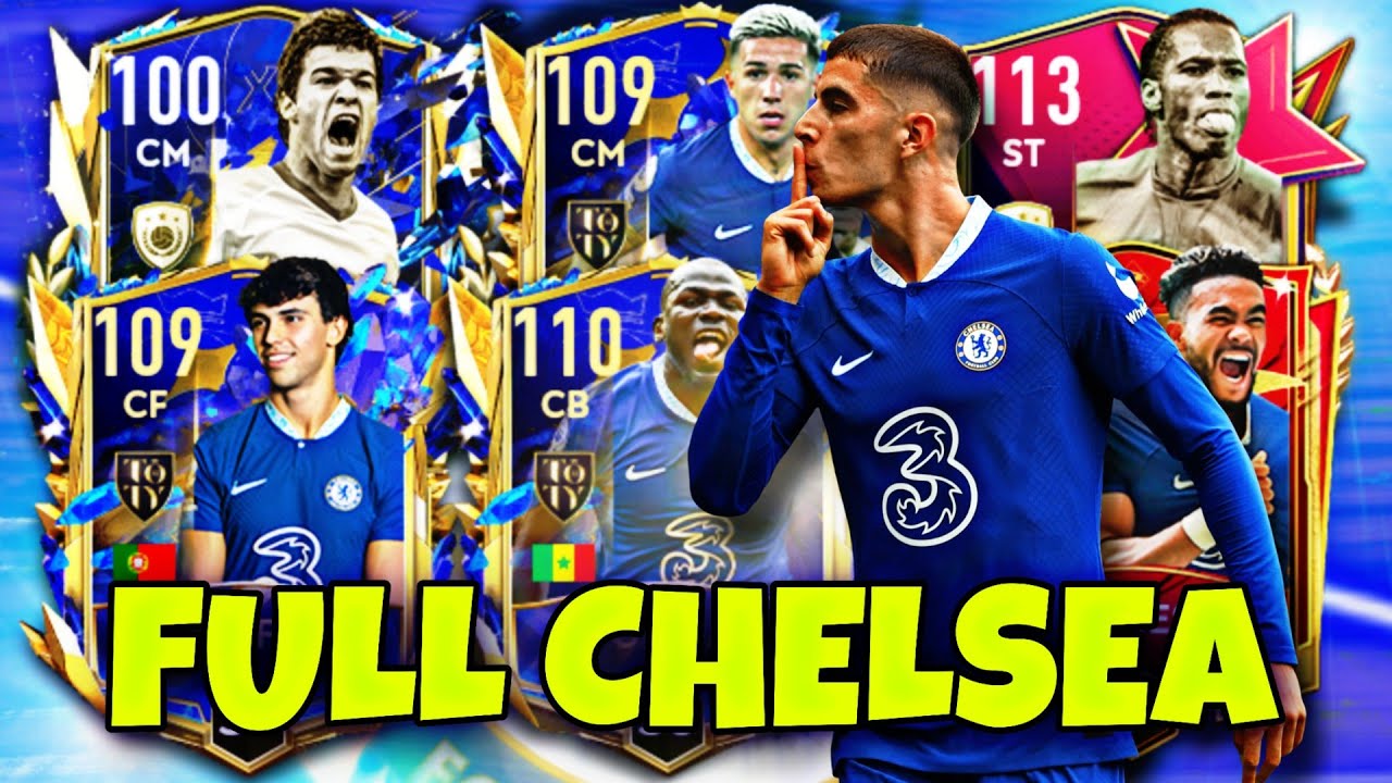 EL MEJOR FULL CHELSEA LLEGA EN EL CANAL!! FIFA MOBILE 23 - YouTube
