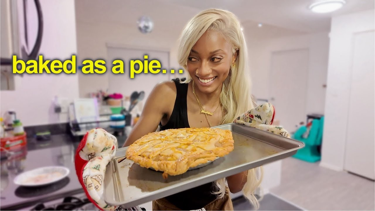 BAKING WHILE BAKED (again lol) - YouTube