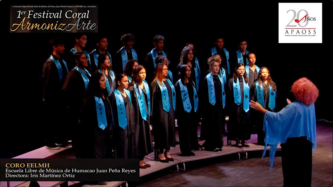 1er Festival Coral APAOSS "ArmonizArte" [Coro Escuela Libre de Música ...