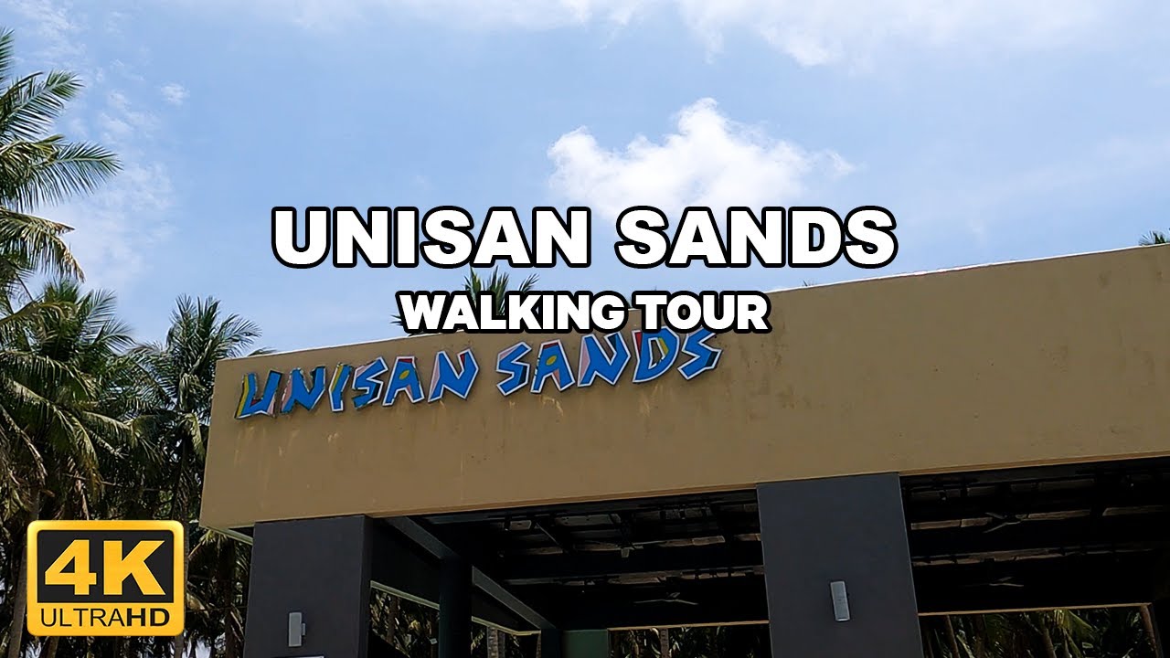 Virtual Walking Tour 4K | Unisan Sands, Quezon, Philippines - YouTube