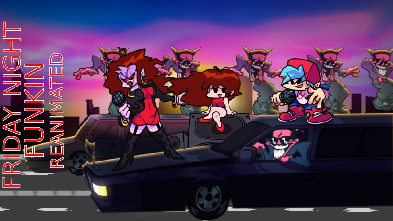 Friday Night Funkin reanimated Demo (tutorial + las 4 weeks) - YouTube