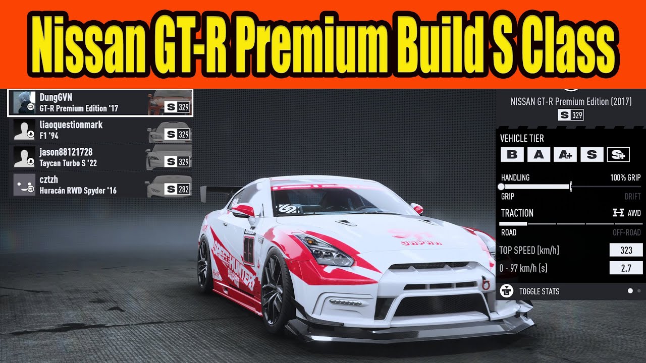 Nissan GT-R Premium Edition Build S Class Car in NFS Unbound Update Vol ...