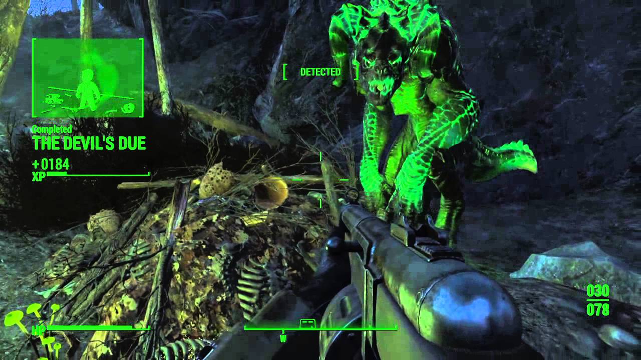 Fallout 4 THE GLOWING DEATHCLAW - YouTube