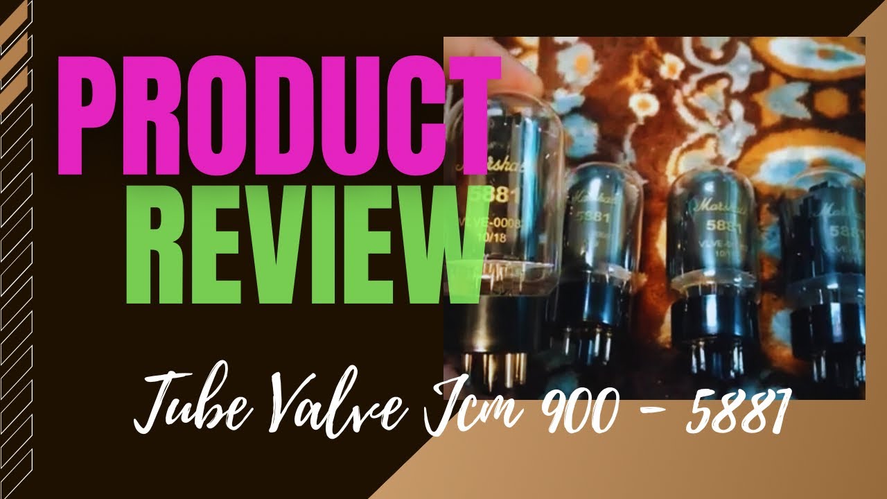 Tube Valve Marshall Jcm 900 (5881) - YouTube