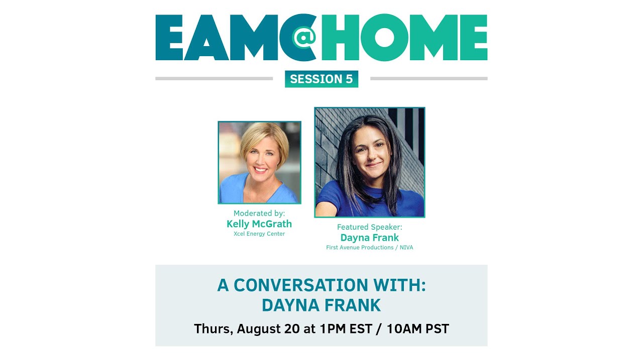 EAMC @ HOME - Session 5: A Conversation With Dayna Frank - YouTube