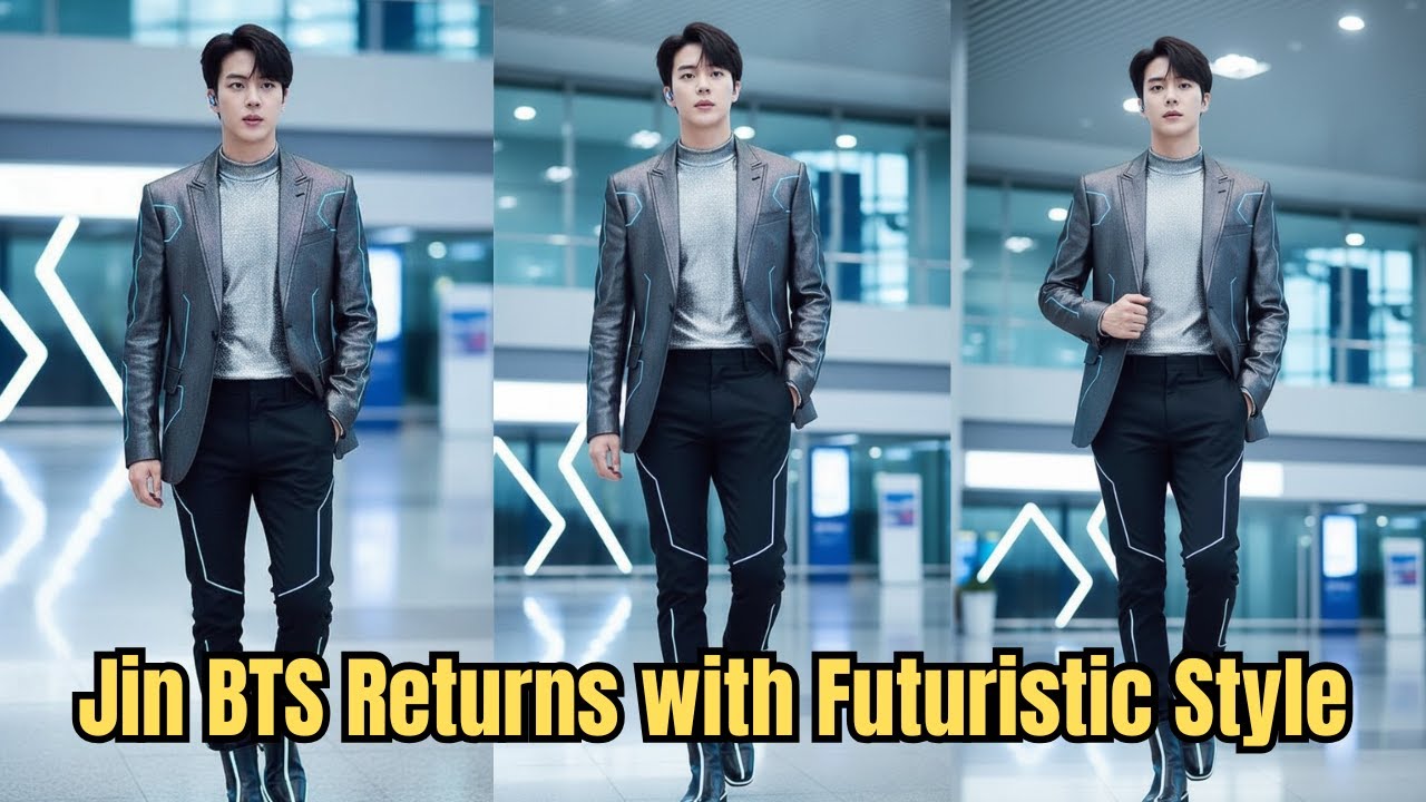 The Appearance of JIN BTS in his Latest Solo Single - YouTube