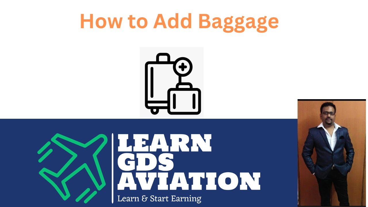 How to add extra baggage in Amadeus - YouTube