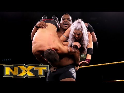 Keith Lee & Mia Yim vs. Johnny Gargano & Candice LeRae – Mixed Tag Match: WWE NXT, June 10, 2020