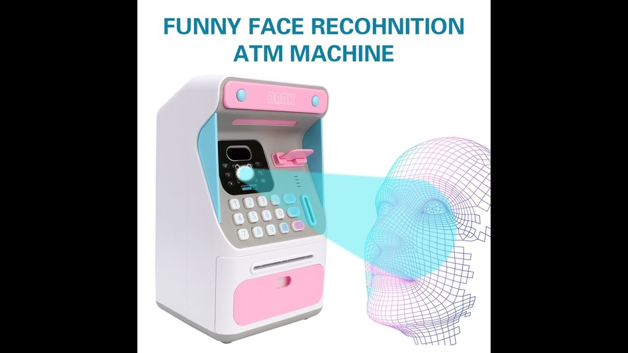 Cara Menggunakan Mesin ATM Mini Mainan Face Recognition - YouTube